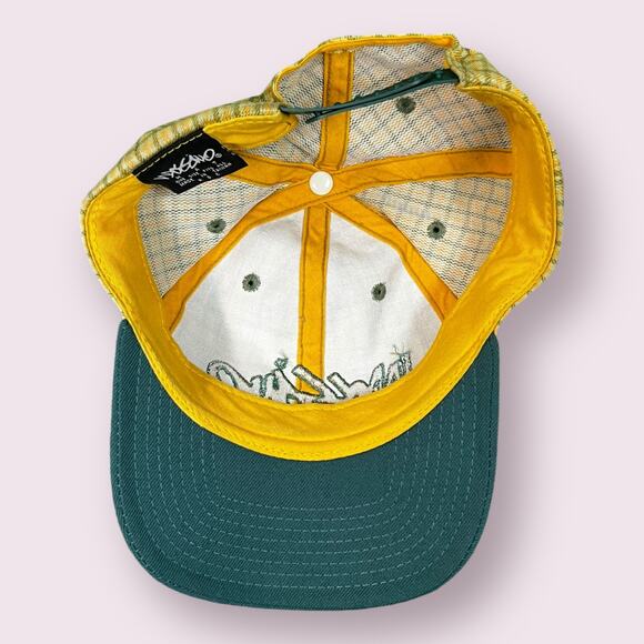 Mossimo Supply Co. | Accessories | Vintage 9s Mossimo Yellow Plaid ...